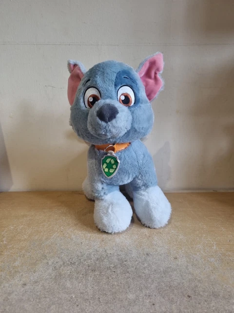 BUILD-A-BEAR PAW PATROL Rocky Plush Dog BAB Nickelodeon w Collar (Q6) £ ...