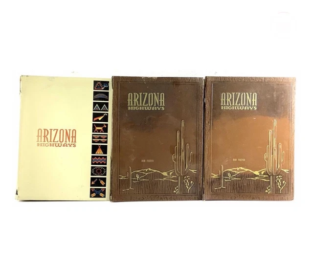 3 ARIZONA HIGHWAYS Magazine Complete Full Year In Binder 1972 1973 1976 ...
