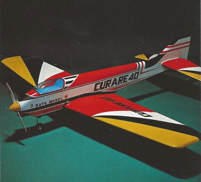 BAUPLAN & ANLEITUNG für die Curare 40 von Simprop / Kato - sehr selten ...