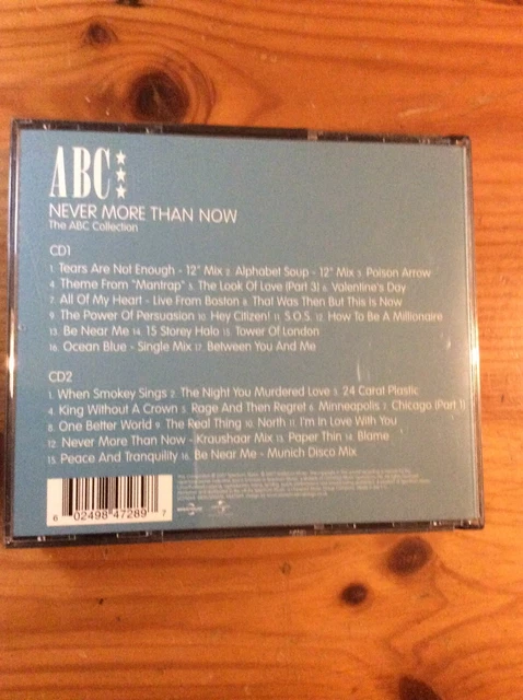 ABC - NEVER More Than Now 2CD Collection EUR 10,90 - PicClick DE