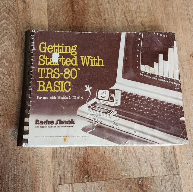 VINTAGE RADIO SHACK Getting Started with TRS-80 BASIC For Models 1 & 3 ...