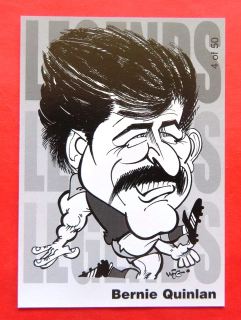 WEG'S AFL Footy Legend Card: BERNIE QUINLAN $2.50 - PicClick AU