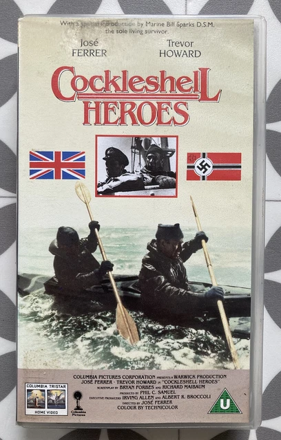 COCKLESHELL HEROES VHS Video £6.00 - PicClick UK