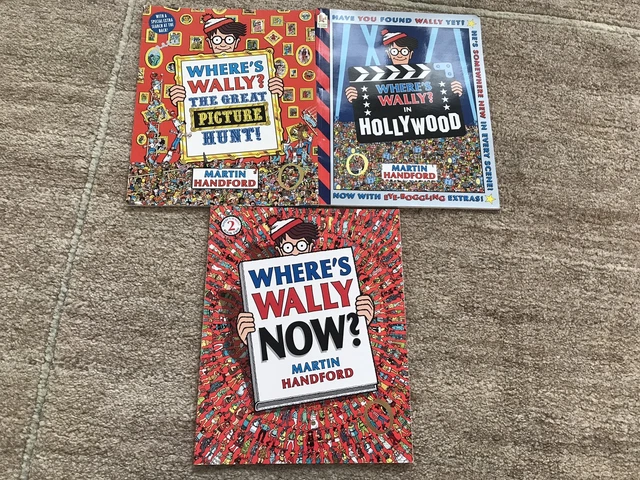 WHERE’S WALLY BOOKS,WHERES Wally Now, In Hollywood, The Great Picture ...