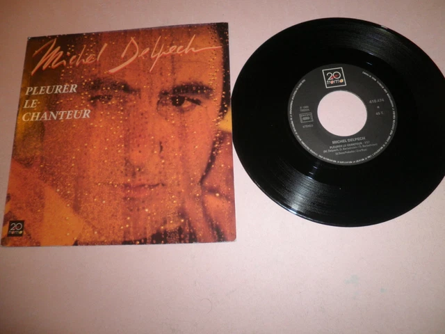 MICHEL DELPECH & Pleurer Le Chanteur " EUR 1,00 - PicClick FR