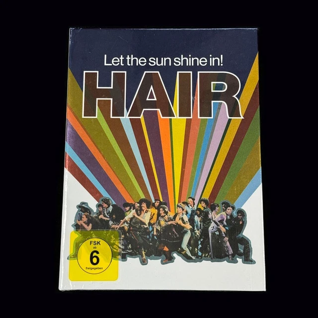 HAIR BLU-RAY + DVD + Soundtrack-CD Mediabook LIMITED Collector's ...