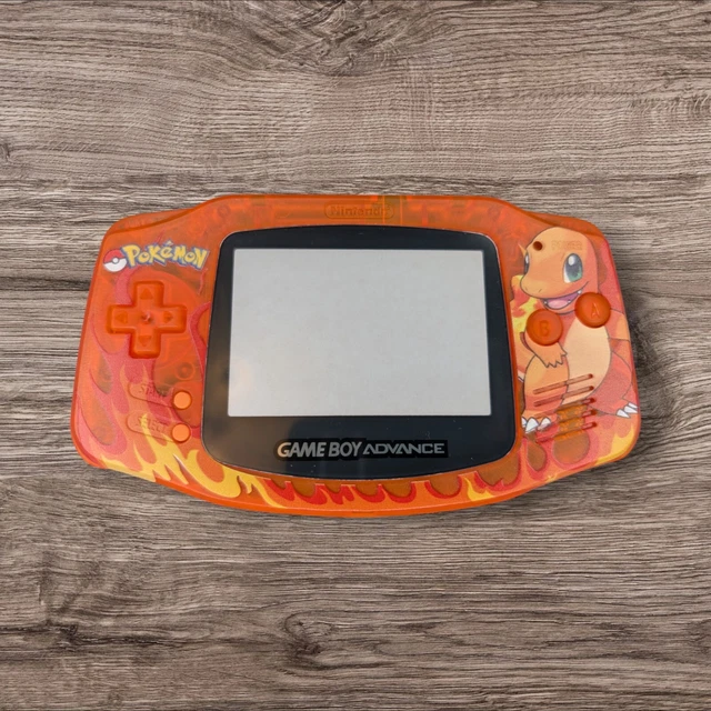 NINTENDO CHARMANDER POKEMON Complete Shell Kit Game Boy Advance Housing ...