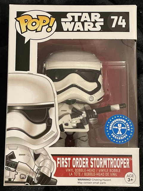 FUNKO POP STAR Wars #74 Stormtrooper Underground Toys Exc + Protecteur ...
