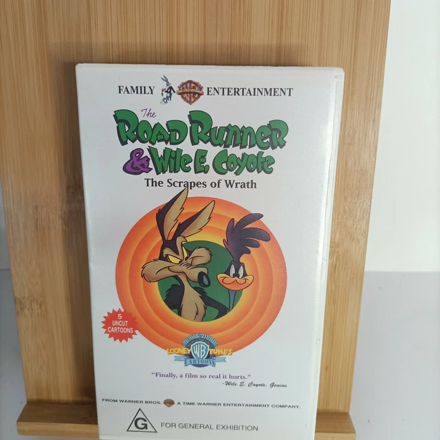 ROAD RUNNER VHS Wile E Coyote VHS 1992 Looney Tunes Collectable Rare ...