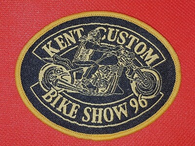 NEW HELLS ANGELS Kent Custom Show 1996 Patch & Pin Badge - Bike ...