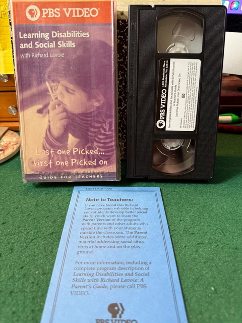 PBS LEARNING DISABILITIES and Social Skills (VHS, 1994) Special Needs ...