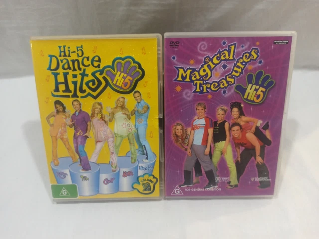HI 5 DVD Bundle - Magical Treasures/Dance Hits Volume 2 Original Hosts ...