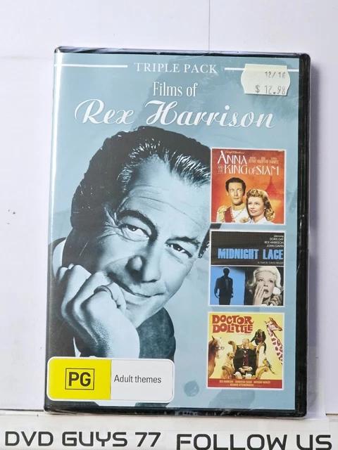 REX HARRISON | Triple Pack (Box Set Triple Pack, DVD, 20 - Region 4 ...
