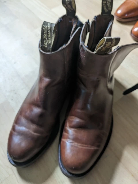 IAN HAROLD AUSTRALIA Rough Tough Gardener Chelsea Boots RM Williams But ...