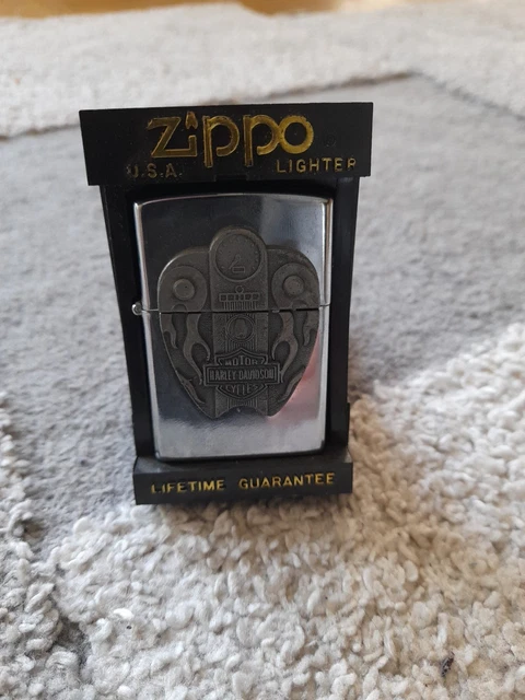 NEU UNBENUTZT ZIPPO Harley Davidson Benzin Feuerzeug Sturmfeuerzeug EUR 18,00 - PicClick DE
