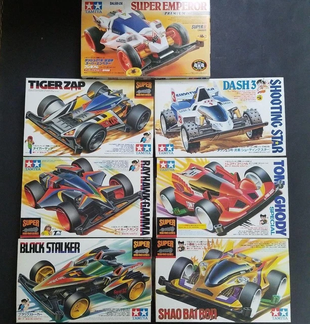 MINI 4WD SAURUS teacher work set x 7 Genuine Tamiya product £347.84 ...