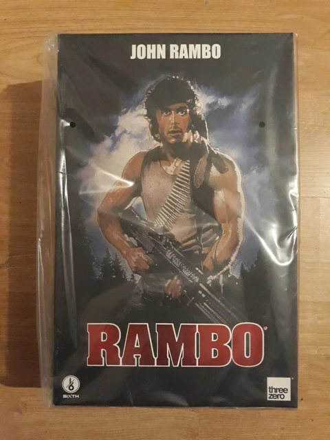 THREEZERO RAMBO FIRST Blood John Rambo 1/6 Scale Action Figure £265.00 ...