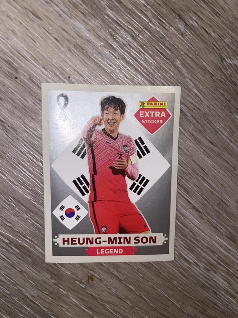 PANINI WORLD CUP 2022 Heung-Min Son Extra Sticker £7.00 - PicClick UK