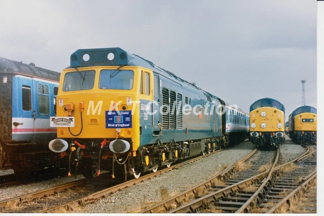 RAIL PHOTO CLASS 50 50044 @ Basford Hall 27/8/95 £0.99 - PicClick UK