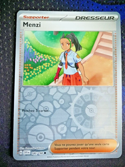 CARTE POKEMON MENZI 180/198 REVERSE EV1 Ecarlate et Violet SV1 FR NEUF ...