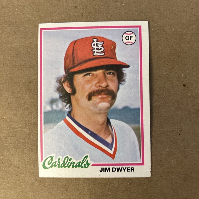 1978 TOPPS BASEBALL Jim Dwyer St Louis Cardinals Card #644 EUR 1,10 ...