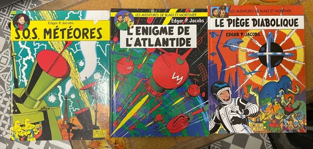 LOT 3 BD BLAKE et MORTIMER "PUB CITROEN" Edgar P JACOBS EUR 15,00 ...