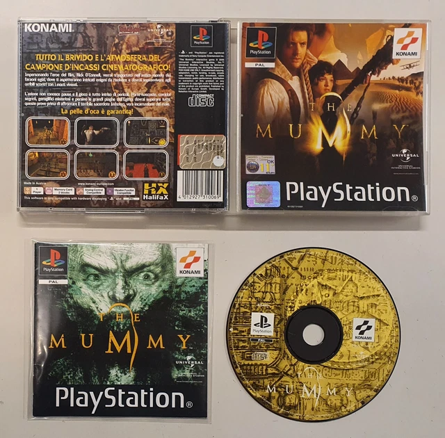 CONSOLE SONY PSONE PSX PS1 Playstation 1 PAL Italiano Konami La Mummia ...