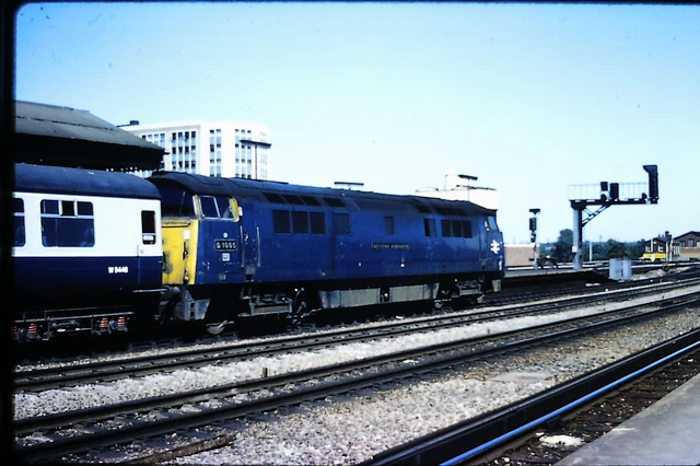 ORIGINAL 35MM SLIDE - Class 52 - D1005 'Western Venturer' RDG 7/1976 ...