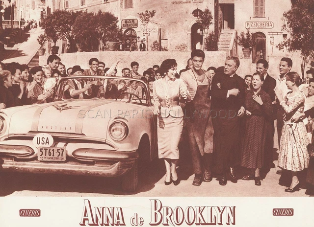 GINA LOLLOBRIGIDA ANNA Di Brooklyn 1958 Vintage Lobby Card #5 EUR 19,99 ...