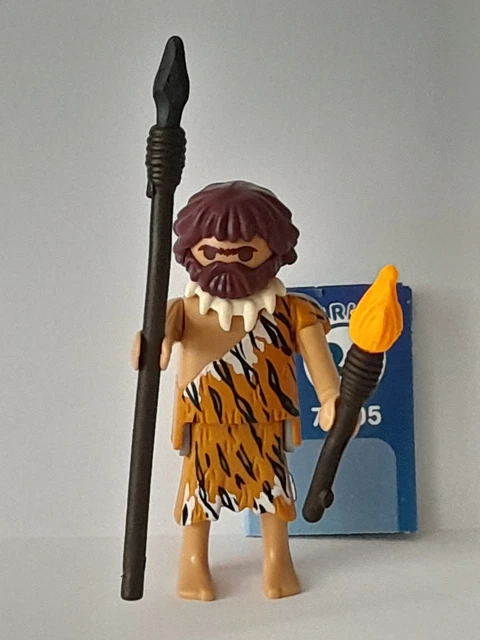 PLAYMOBIL SÉRIE 26 homme Cro Magnon préhistoire grotte animaux EUR 4,49 ...