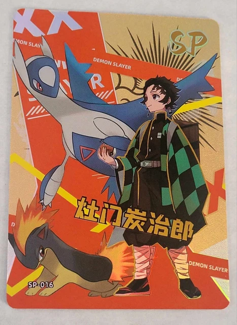 TANJIRO KAMADO POKEMON SP SP-016 Soul Card Demon Slayer Kimetsu no ...