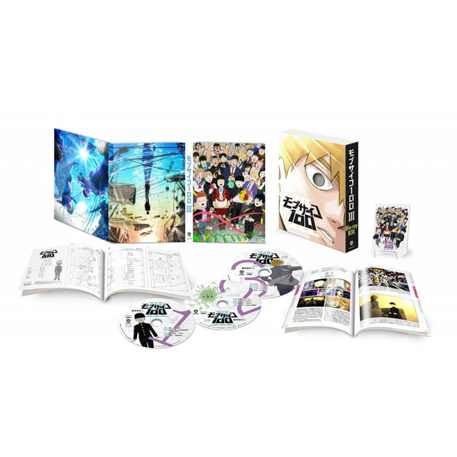 MOB PSYCHO 100 III Blu-ray BOX First Limited ver. Bluray JAPANESE disk £324.74 - PicClick UK