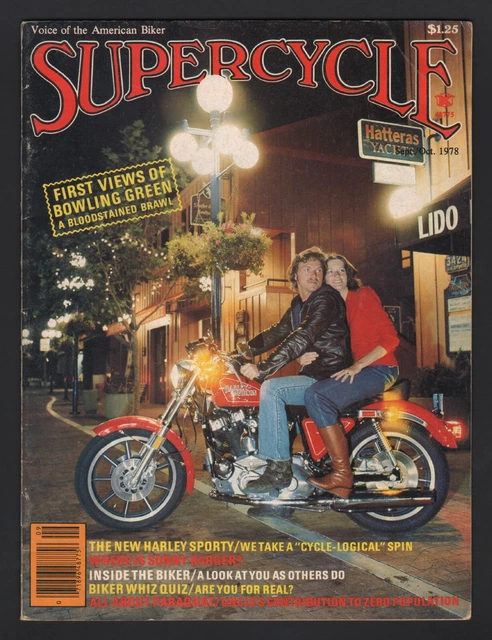 SUPERCYCLE MAGAZINE - September/October 1978, SPINE WEAR, CORNER ...