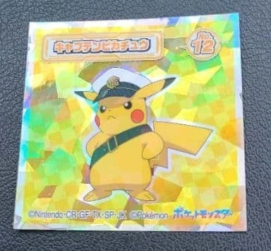 CARTA POKEMON CAPTAIN Pikachu Wafer n. 12 uscita EUR 50,59 - PicClick IT