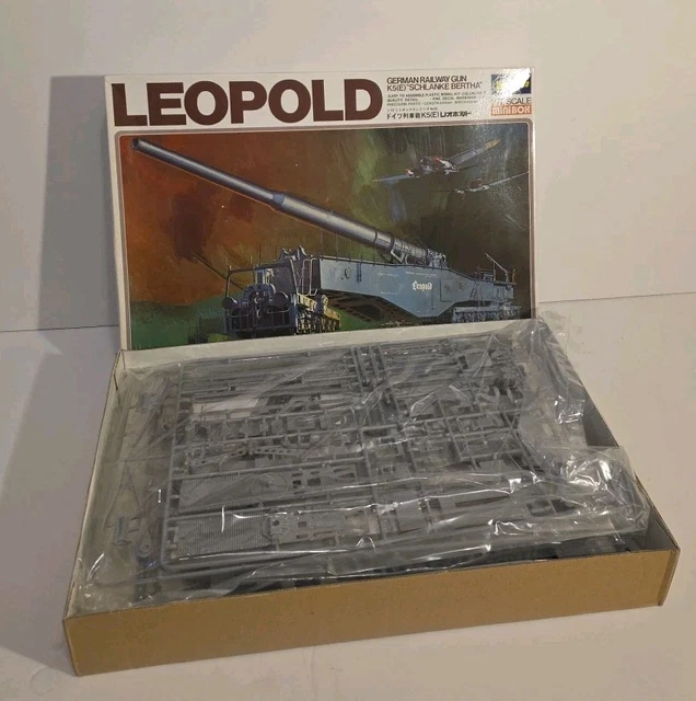 HASEGAWA 1/72 WW2 German Railway Gun K5(E) Leopold 31028 £59.99 ...