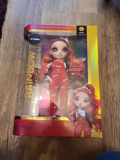 RAINBOW HIGH JUNIOR High Ruby Anderson Fashion Doll New In Box £27.99 ...