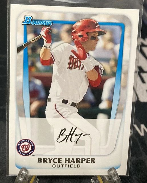 2011 BOWMAN PROSPECT Bryce Harper recrue #BP1 RC Phillies EUR 11,09 ...