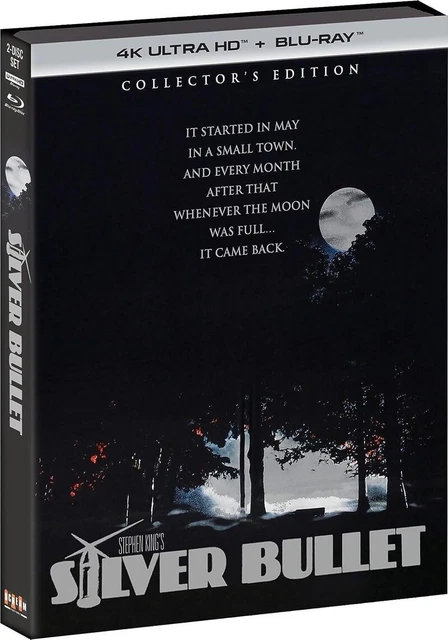 STEPHEN KING'S SILVER Bullet (1985) - 4K UHD + Region A-locked Blu-ray ...