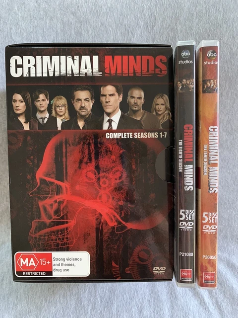 CRIMINAL MINDS COMPLETE Seasons 1-7 DVD Box Set + Seasons 8 & 10 Region ...