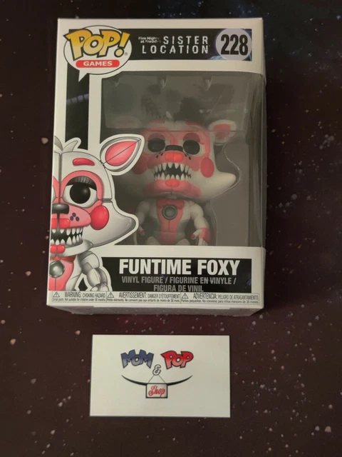 FUNTIME FOXY FIVE Nights at Freddys Sister Location Funko Pop EUR 18,11 ...