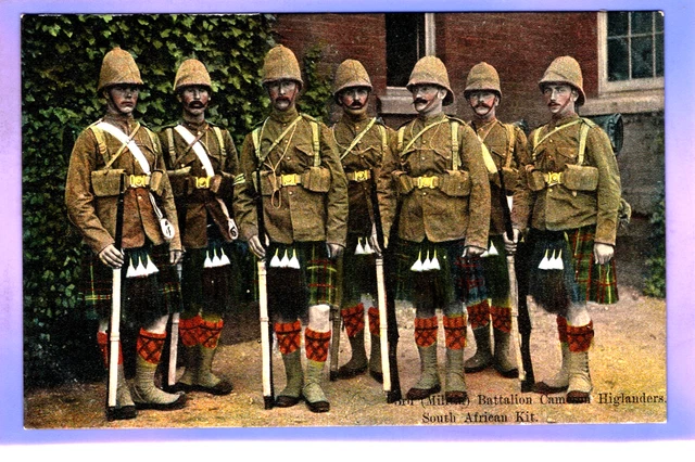 BOER WAR KIT Cameron Highlanders Scottish Regiment Army Military Efa ...