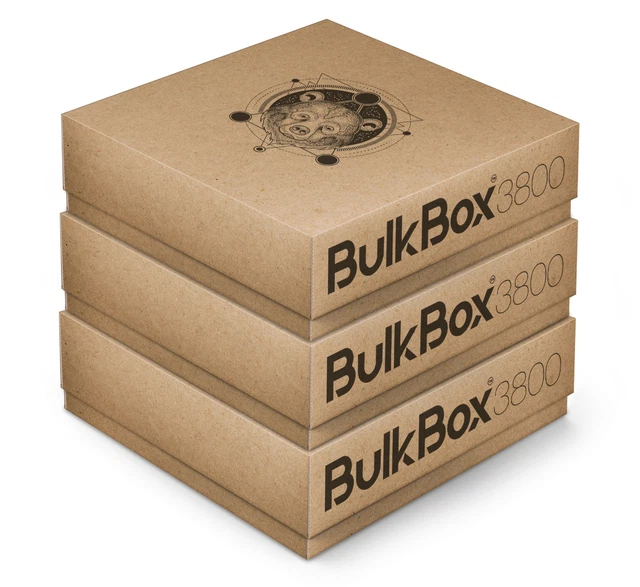 TCG BULK STORAGE box for ANY trading card game ECO BulkBox Set of 3 x ...