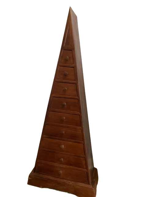 PYRAMID CHEST OF Drawers 9 Chest Drawers EUR 13,63 - PicClick IT