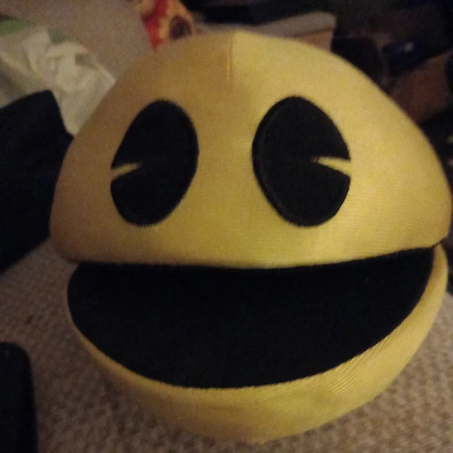 PAC-MAN LARGE SOFT Toy Yellow 12" £8.00 - PicClick UK
