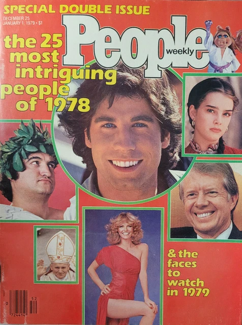PEOPLE MAGAZINE DEC 31 1979 Special Double Issue Most Intriguing Celebs ...