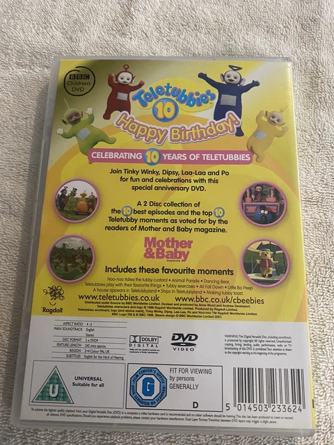 TELETUBBIES - HAPPY Birthday (DVD, 2007) £4.25 - PicClick UK