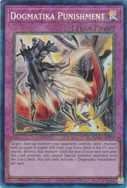 DOGMATIKA PUNISHMENT - RA01-EN076 - Collector's Rare - Yugioh EUR 7,41 ...