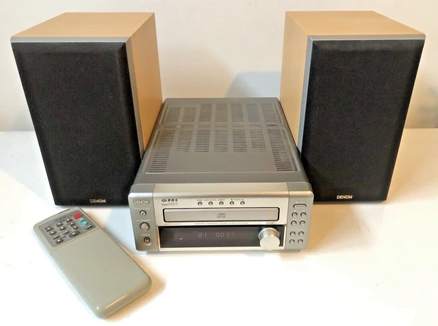 AMPLIFICATORE HI-FI DENON UD-M3 AM/FM lettore CD radio + altoparlanti ...