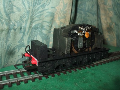 HORNBY LNER A3/A4 CLASS MOTORISED TENDER CHASSIS ONLY - BLACK WHEELS ...