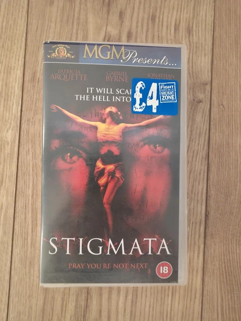 STIGMATA VHS HORROR Video Tape MGM Video 1999 £1.99 - PicClick UK